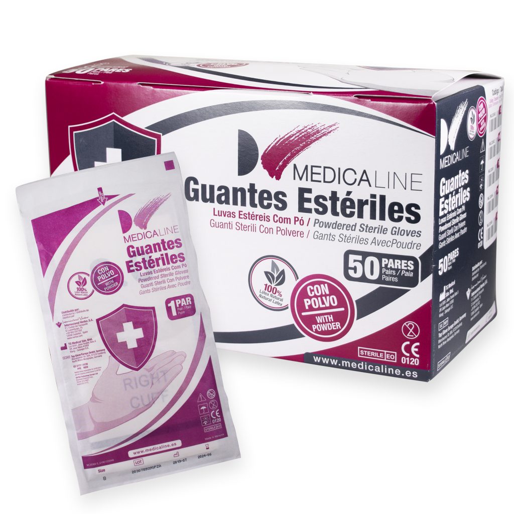 Guantes estériles - Medicaline